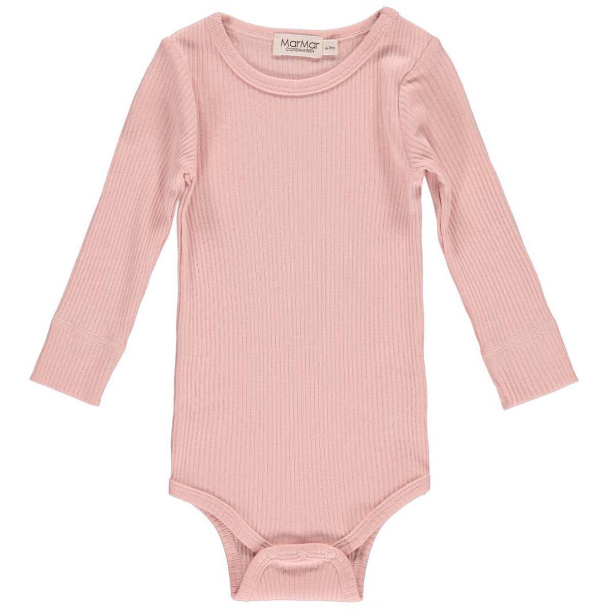 MarMar ribb body til baby, rose - DressMyKid AS